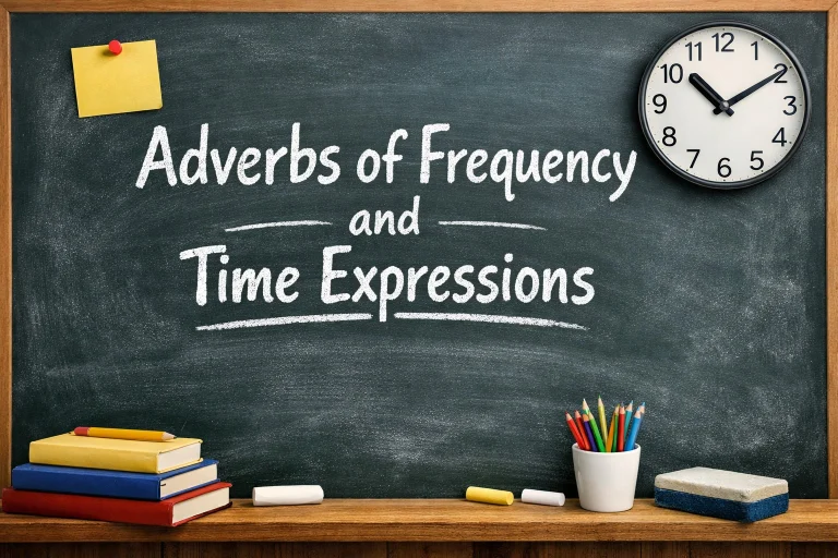 Adverbs of Frequency and Time Expressions Practical Rules, Examples ...