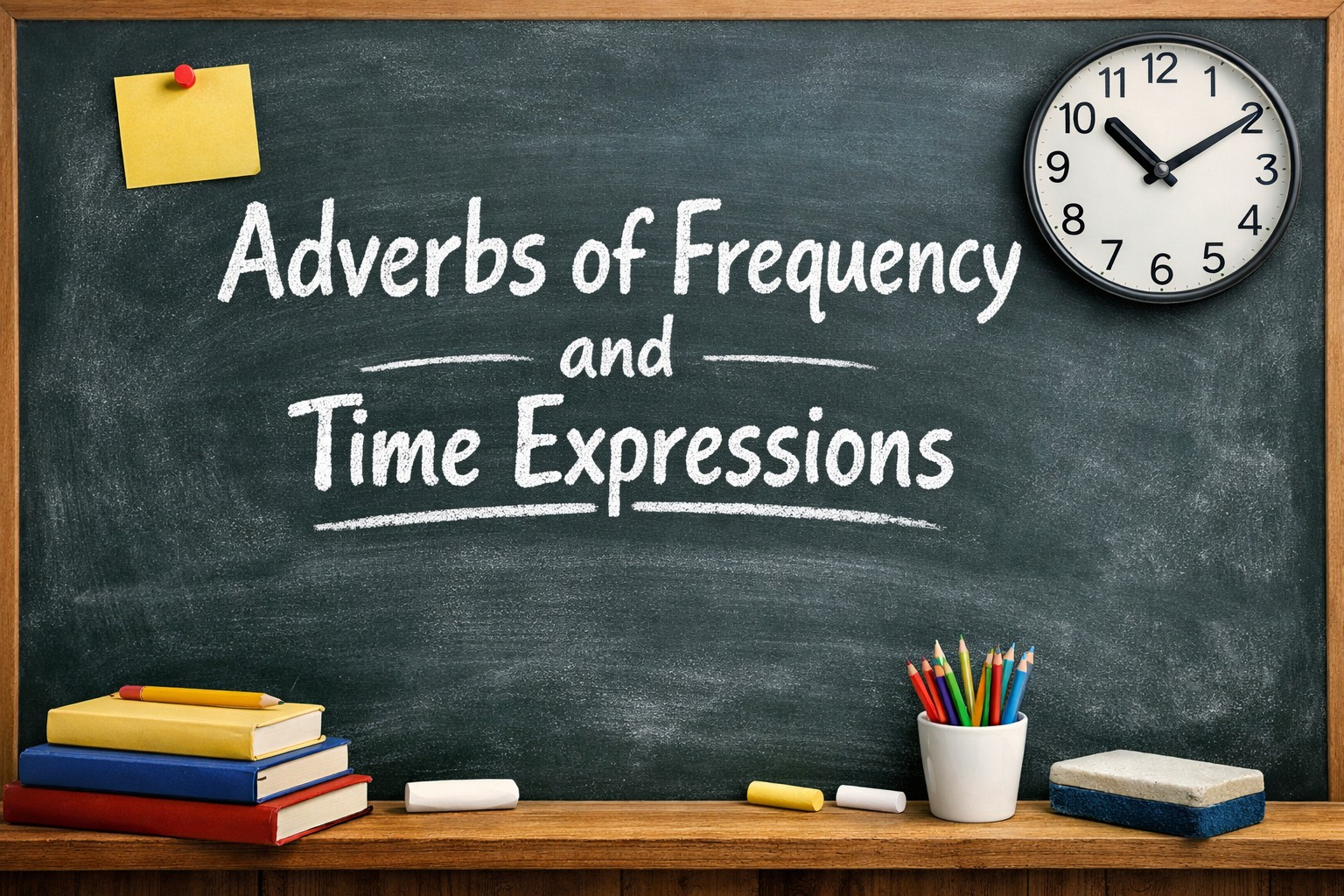Adverbs of Frequency and Time Expressions in English